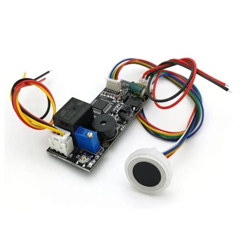 Buy GROW R UART IP RGB LED Capacitive Fingerprint Sensor Module With Finger Capacity