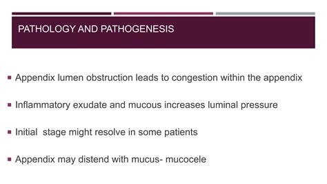 Appendicitis Ppt Digestive Disorders Diseases And Conditions