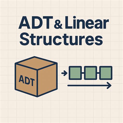 [자료구조 및 알고리즘] 추상 자료형 adt 과 선형 자료구조 lds