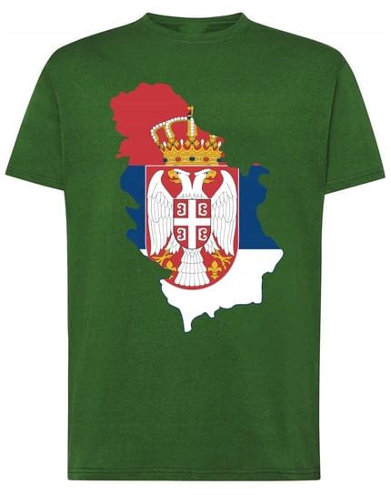 T Shirt Męski Państwo Serbia Flaga R M Inna Marka Moda Sklep Empik Com