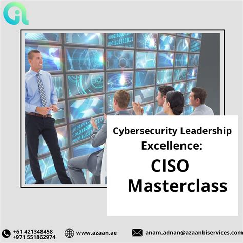 Azaan Cybertech Consulting On Linkedin Azaan Cisomasterclass Cybersecurityleadership Infosec…