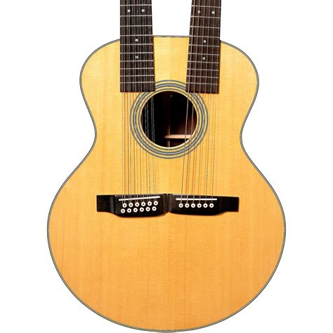 Martin Grand J 28e Dn Double Neck Acoustic Electric Guitar Music And Arts