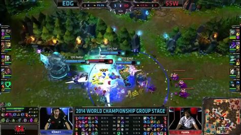 Edward Gaming Vs Samsung White Highlights S4 Worlds Edg Vs Ssw Lol S4