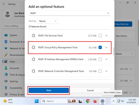 如何在 windows 11 中安裝組策略管理控制台