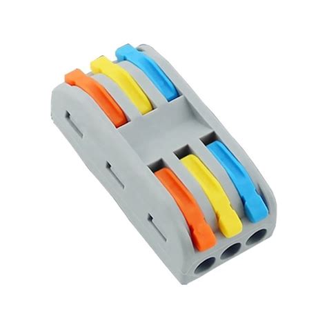 Butt Type Wire Connectors 3 Inputs 3 Outputs