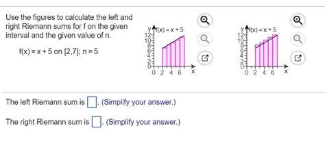 Solved Use The Figures To Calculate The Left And Right Chegg Com