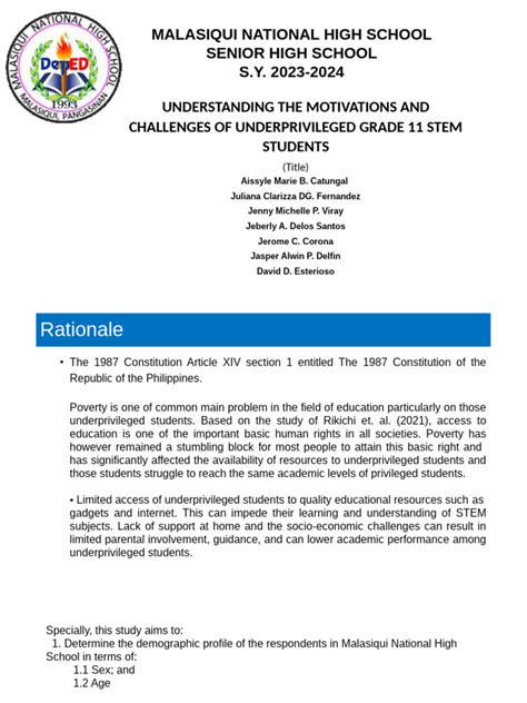 Tioc Research Proposal Ppt Group Pdf Qualitative Research Methodology