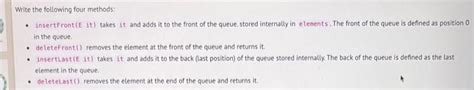 X1222 Double Ended Queue Deque A Double Ended
