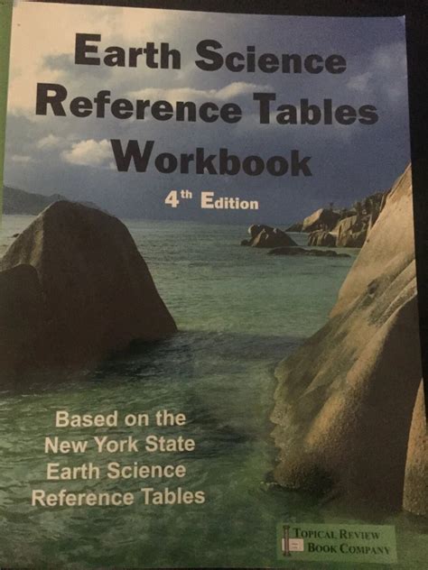 Earth Science Reference Table Review Book Cabinets Matttroy