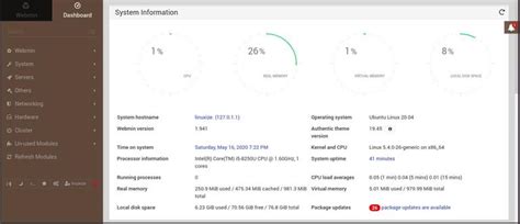 How To Install Webmin On Ubuntu Linuxize