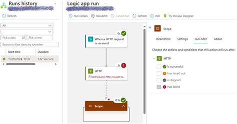 Azure Logic App Report Success When Action Fails Stack Overflow