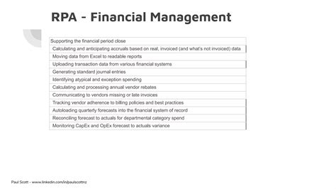 100 Tasks That Can Automated With Rpa Ppt