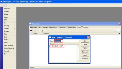 How To Block Facebook In Mikrotik Using L7 Protocols Layer 7 Lazy