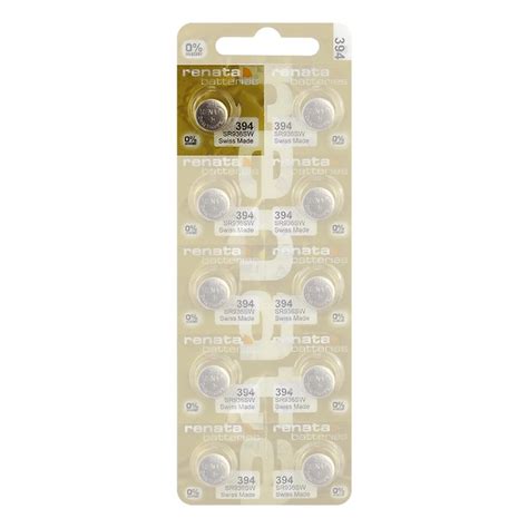 Батарейка срібно-цинкова Renata 394 (Gold) MP-E SR936SW, 1.55V, блістер ...