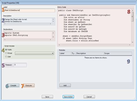 script selector