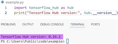 how to solve the modulenotfounderror no module named tensorflow hub
