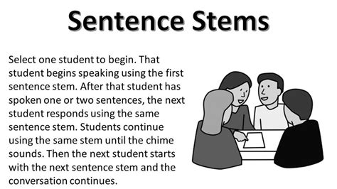 Sentence Stems