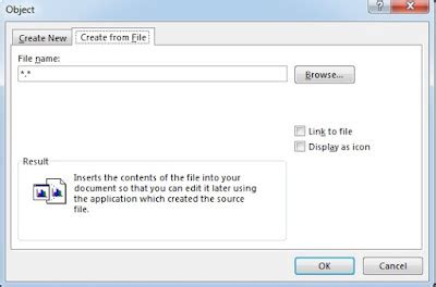 How To Insert Object In Word ItuShare