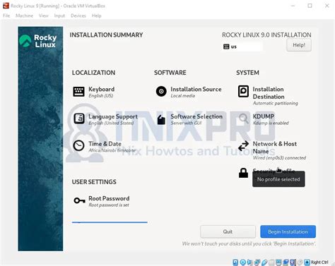 Install Rocky Linux On VirtualBox Itnixpro