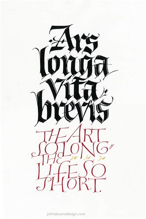 How Do I Learn Calligraphy John Stevens Calligraphy