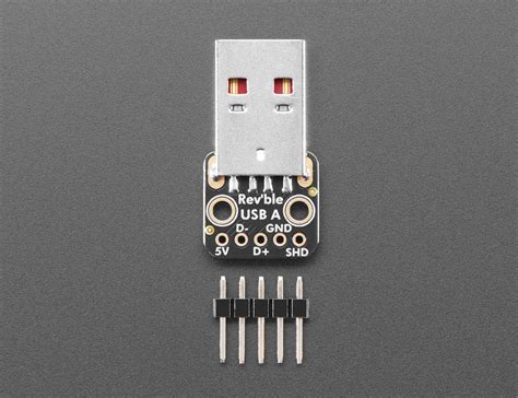 New Product Adafruit Reversible Usb Type A Plug Connector Breakout « Adafruit Industries