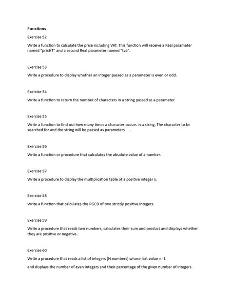 Functions Pdf Computers