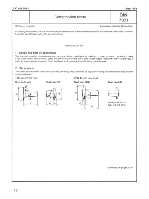Din 7331 | PDF