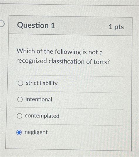 Solved Question 11ptswhich Of The Following Is Not A