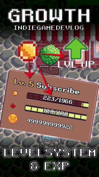 Growth Daily Gamedevlog 92 Level System And Exp Devlog Gamedev