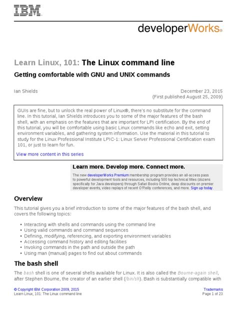 The Linux Command Line Gettingcomfortablewith Gnu And Unix Commands