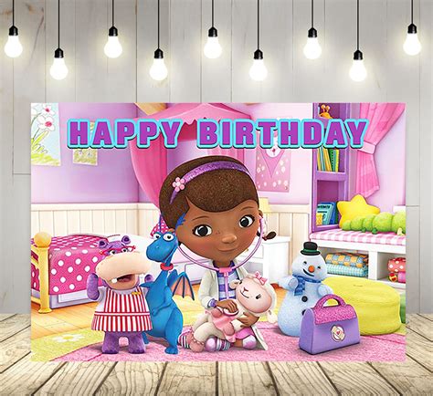 Doc Mcstuffins Birthday Background