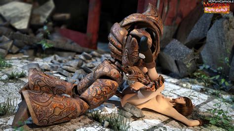 Monster Fucking Cute Girls The Iron Golem Sex Comic HD Porn Comics