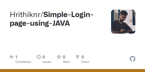 Github Hrithiknrsimple Login Page Using Java