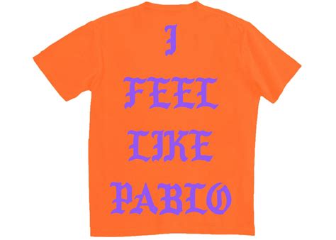 Kanye West San Francisco Pablo Pop Up I Feel Like Pablo T Shirt Orange