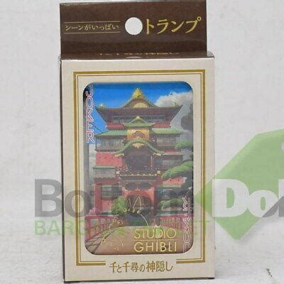 Ensky Studio Ghibli Spirited Away Playing Cards With Plastic Clear