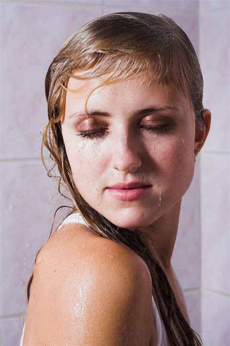 Wet Woman Picture Image
