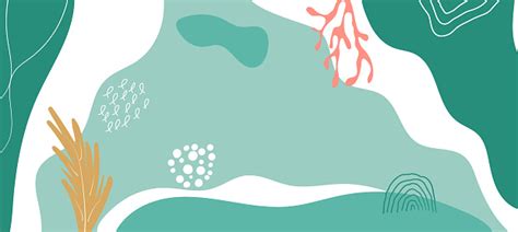 유기적인 모양과 손으로 그린 미니멀리스트가 있는 추상적인 배경 벽 장식 엽서 포스터 브로셔 소셜 미디어 게시물 모바일 앱 배너 디자인 및 웹 인터넷 광고에 사용할 수