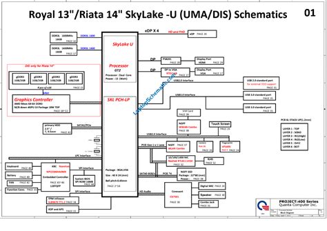 Hp Probook G Da X Mb G Schematic Boardview Laptop Schematic