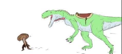 Realistic Yoshi With Teeth To Grind Up Mushrooms And A Long Tongue To Catch Em On Distance R