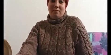 Cute Red Head Touches Herself