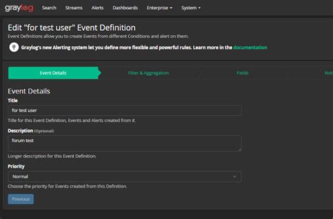 Permissions For Managing Event Definitions Graylog Central Peer Support Graylog Community