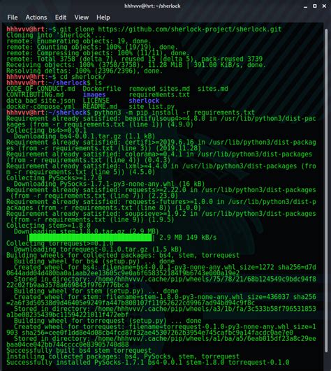 Find Usernames Across Social Networks Using Sherlock