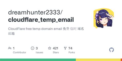 Issues Dreamhunter Cloudflare Temp Email GitHub