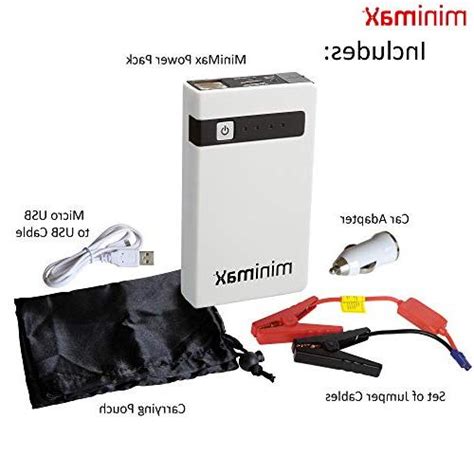 Minimax Portable Power Pack 7800mah Car Jump Starter