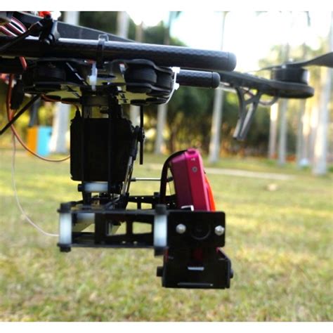 Two Axis Roll Pan Servo Camera Gimble Photography PTZ Anti Vibration Set For GoPro HD Hero