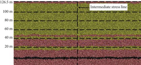 layout of monitoring lines in numerical model download scientific