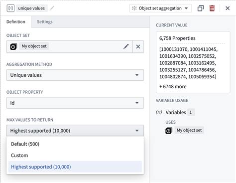Object Set Aggregation For String Array Variable Ask The Community