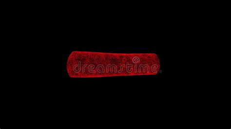 3d Log On Black Background Object Dissolved Red Flickering Particles Business Background