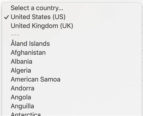 How To Highlight Countries In Country Select Dropdown Checkoutwc