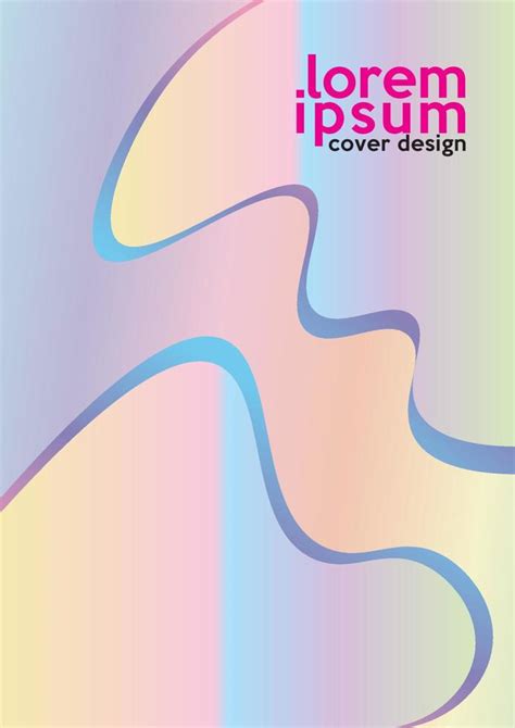 Minimal Covers Design Colorful Halftone Gradients Future Geometric Patterns Very Suitable For